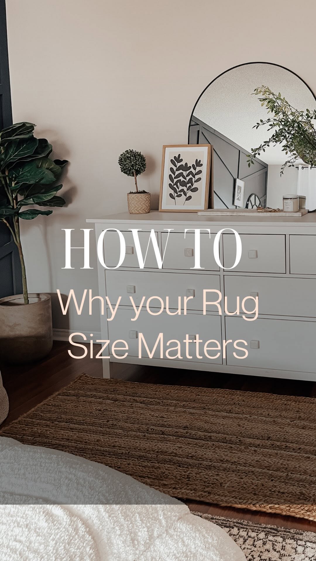 I Always Tell You What Rug Size to Pick — Here's Why It Matters!