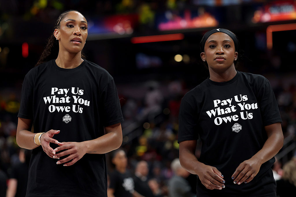 WNBA Players Make A Strong Statement At All-Star Game With ‘Pay Us What ...