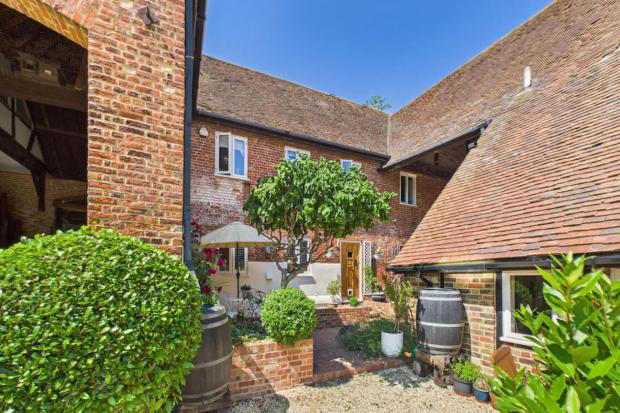 Historic barn conversion dating back to 1600s on the market for £625,000