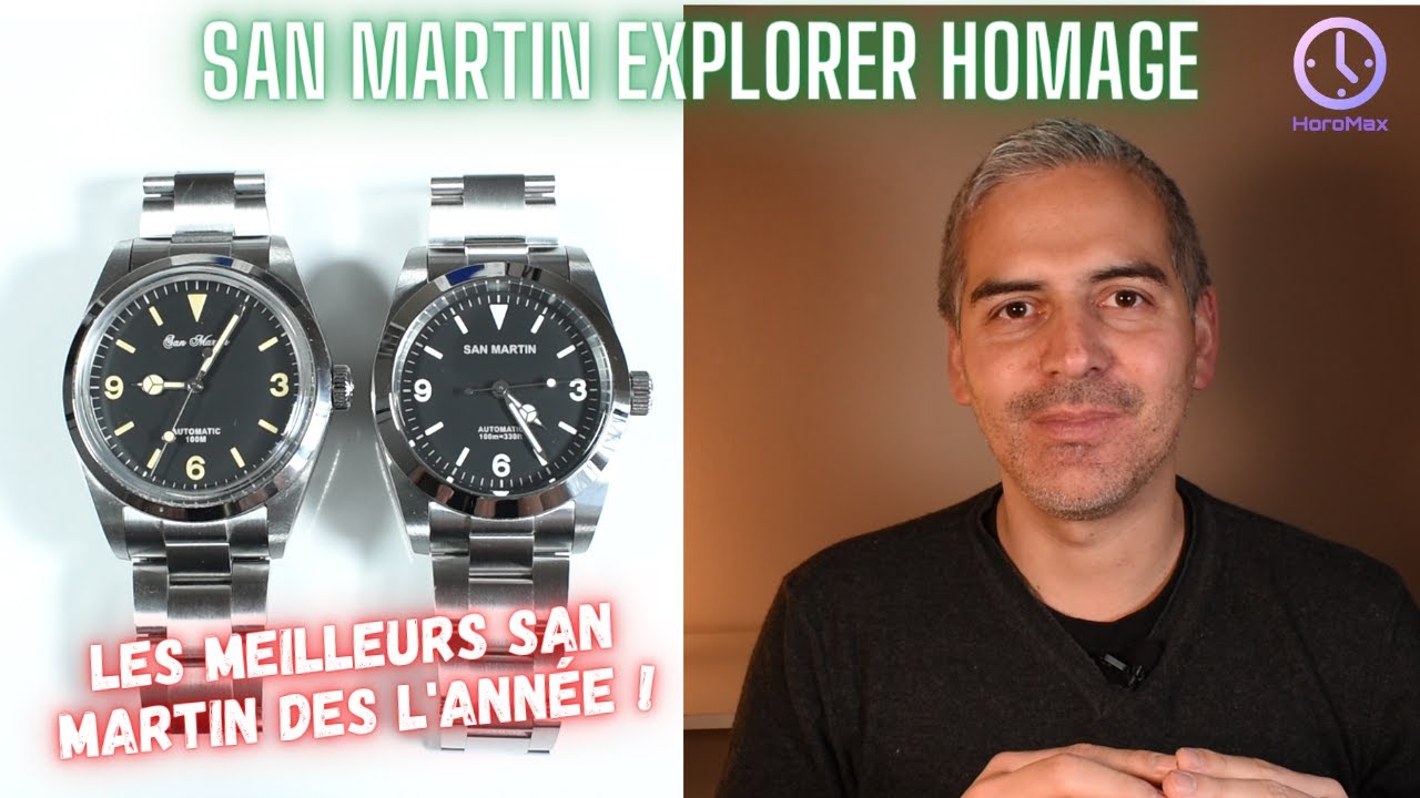 San Martin Explorer 37 & 39 mm – Les Meilleures Montres San Martin de l ...