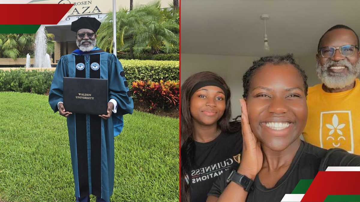 George Wajackoyah introduces gorgeous daughters, Kenyans react: "Warembo sana"