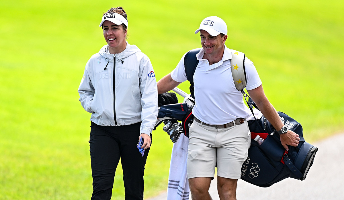 Golf star Georgia Hall engaged to Irish golfer (and her caddie!) Paul Dunne