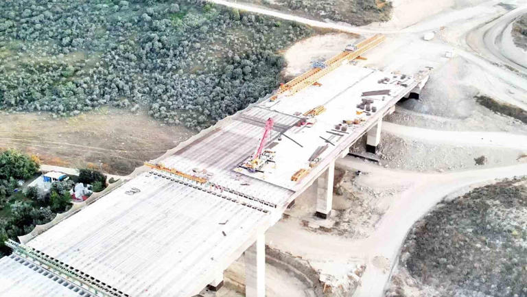 Kanal İstanbul’un ilk köprüsünde son durum: 110 metreye ulaştı