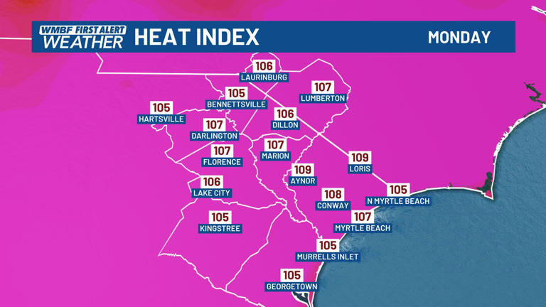 FIRST ALERT: Another HEAT ADVISORY, some relief arrives midweek