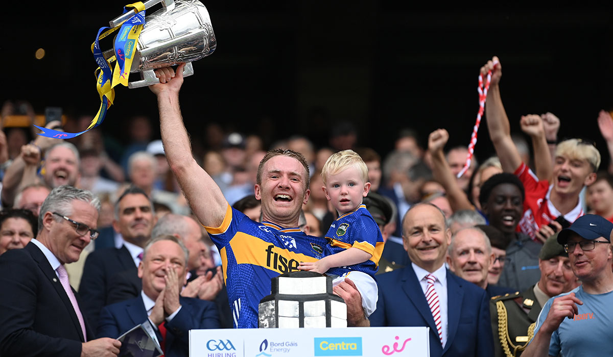 PICS: Tipperary hurling team celebrate with family after All-Ireland ...