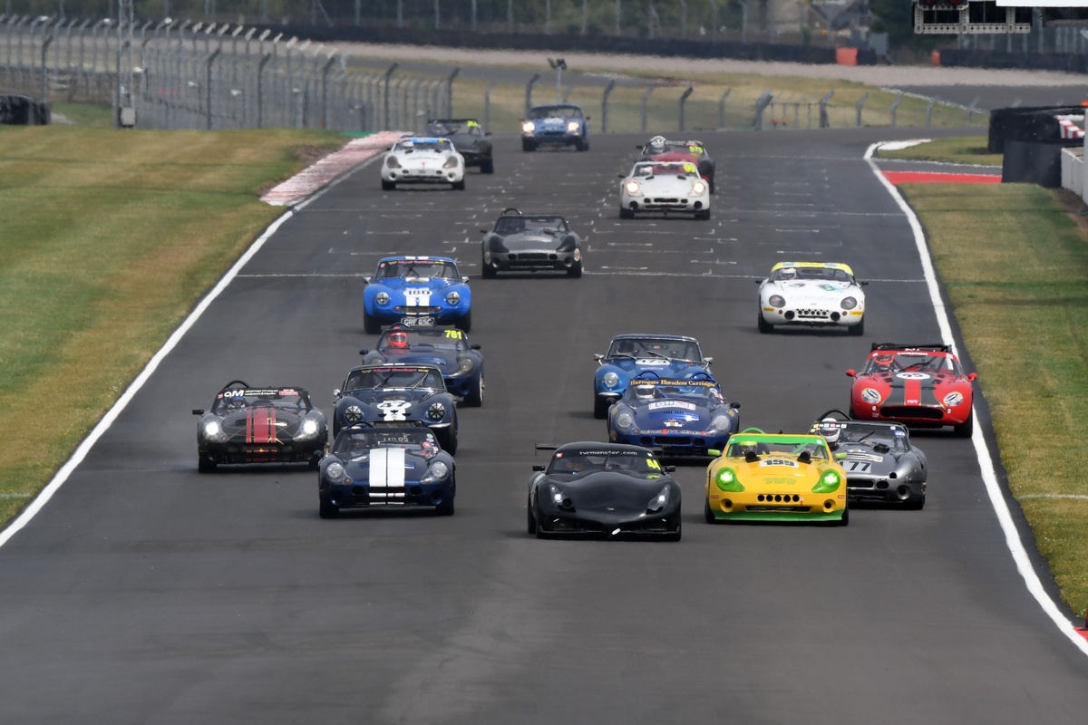 Reuben stars in a Griffith in special TVR anniversary race at Donington ...
