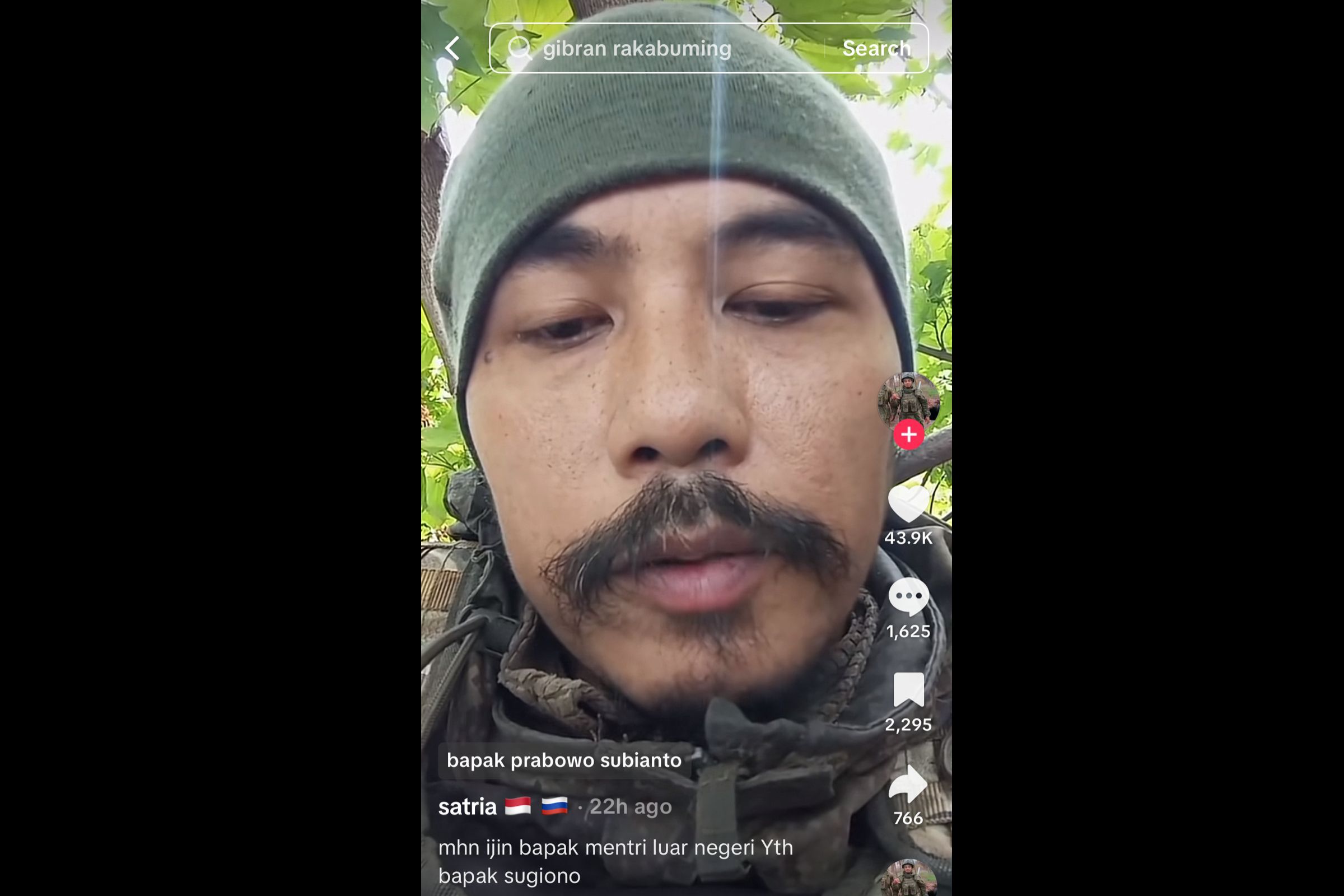 Teken Kontrak dengan Angkatan Bersenjata Rusia, Eks Marinir Satria Arta Kumbara Otomatis ...