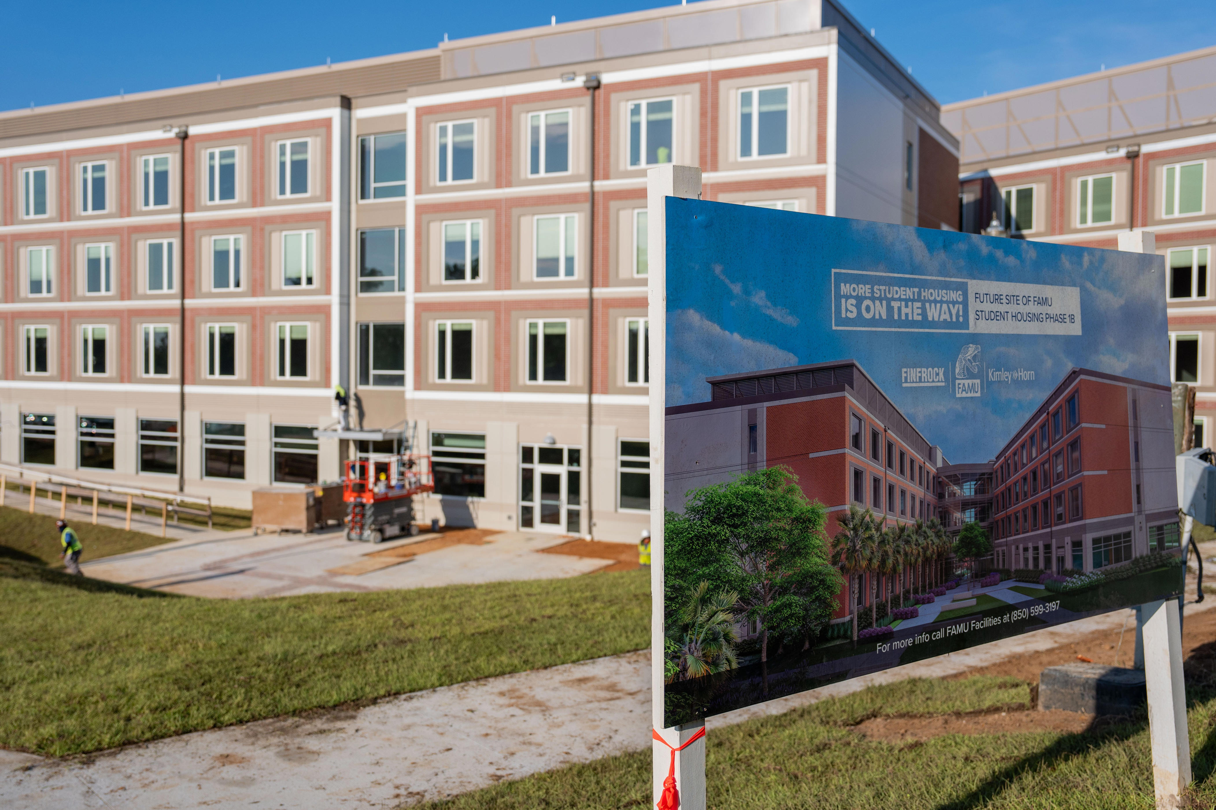 Venom Landing, FAMU's new 700-bed residence hall, is on track for ...