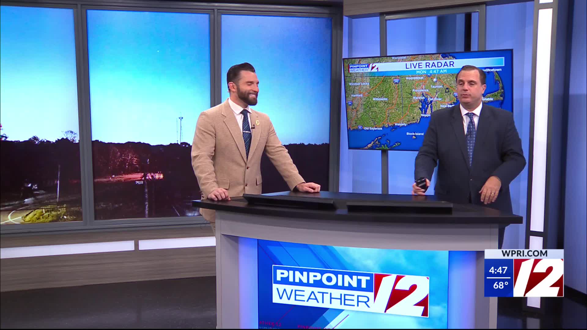 WPRI 12 Weather Forecast for 7/21/25: Sunny and pleasant today