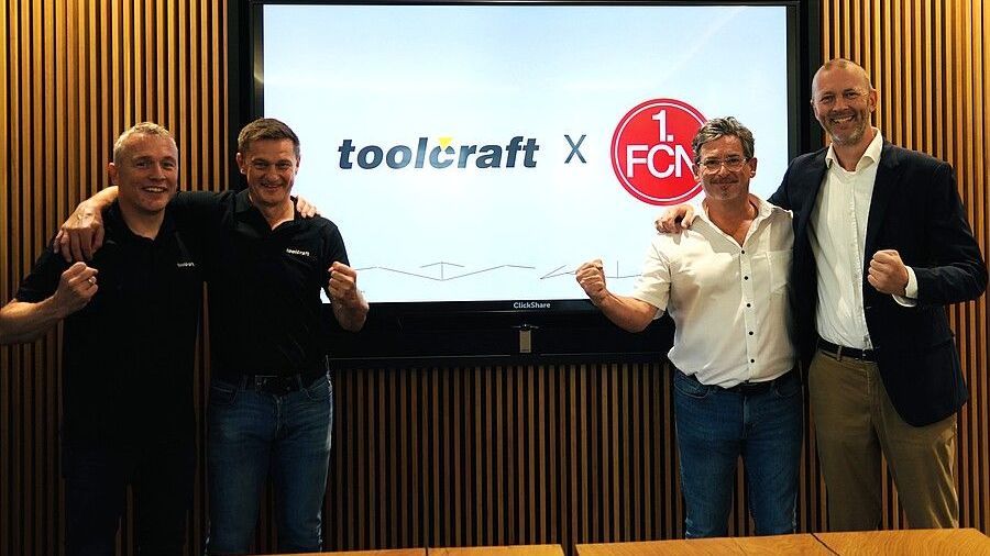 Suche beendet: "toolcraft" ist neuer Hauptsponsor des FCN