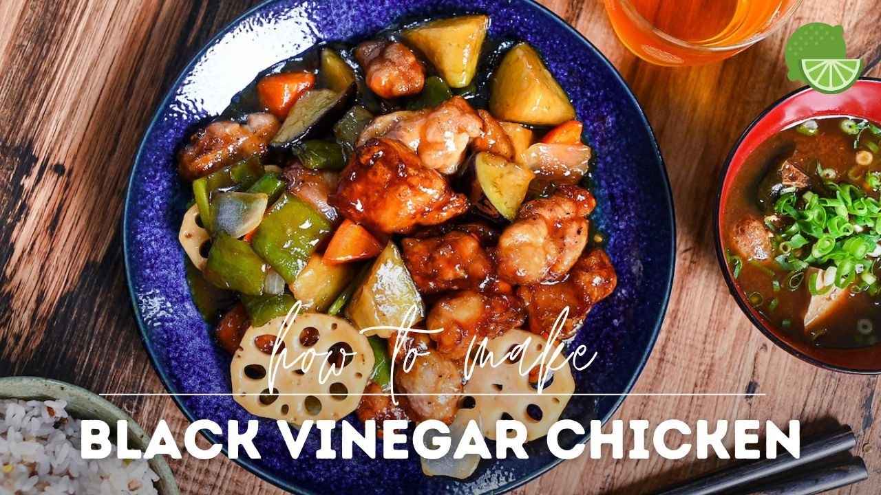 How to Make Ootoya-Style Black Vinegar Chicken (Tori Kurozu An)