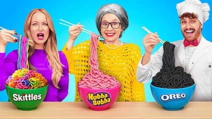 NOUVEAU 123 GO! CHALLENGE : Moi Vs Mamie Vs Chef Défi de Cuisine 🍳😂 ...