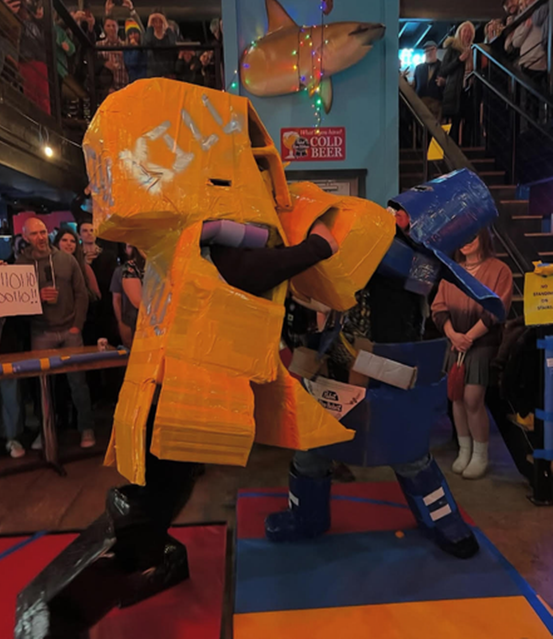 Giant fighting robots coming to Motorco, Durham's new dystopian form of fun