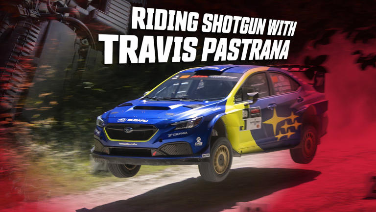 We Rode Shotgun With Travis Pastrana At Goodwood