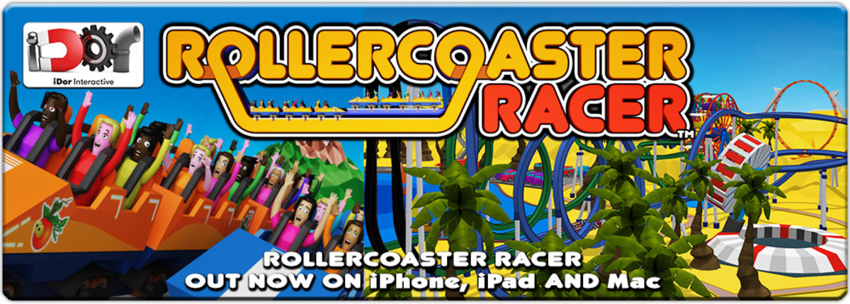 Rollercoaster Racer Launches on iOS & MacOS with Split-Screen Mayhem