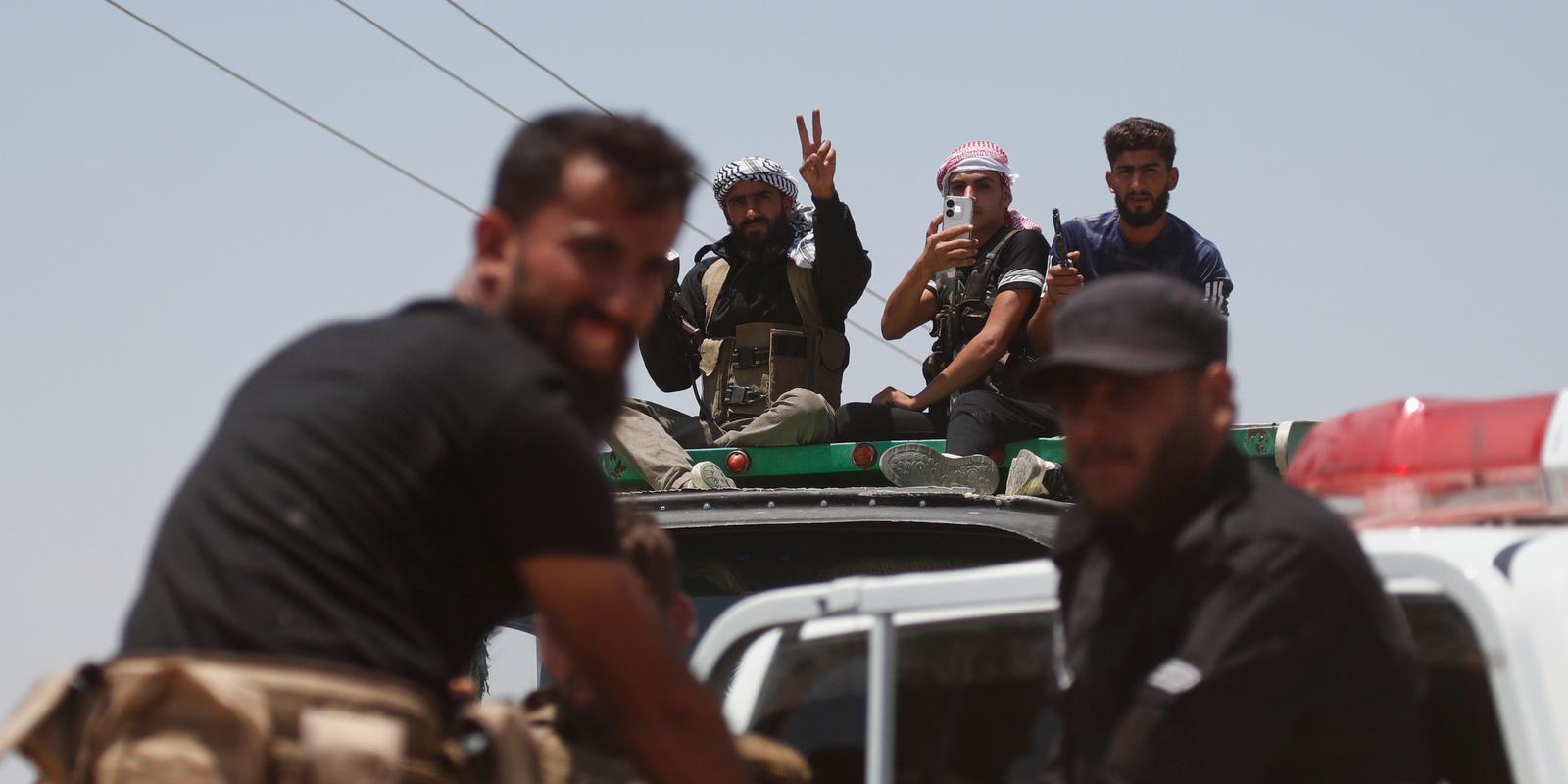 30 000 fast i Sweida – mat och vatten snart slut