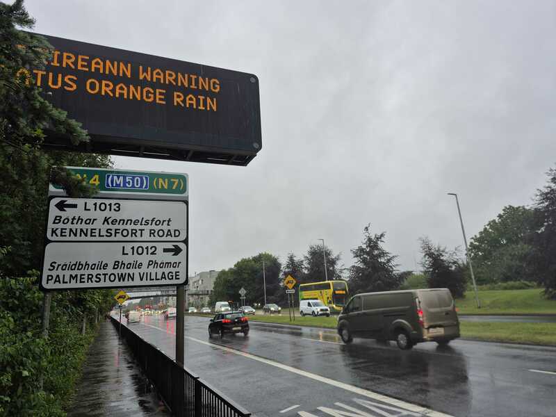 Heavy rain brings flooding and 'very difficult' road conditions to ...