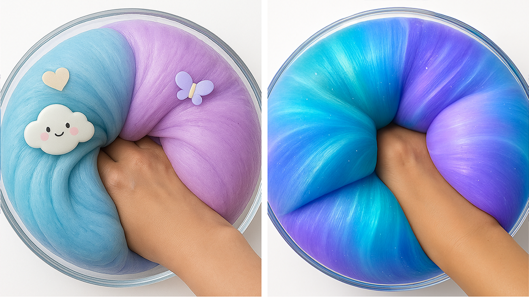 30 Minutes of Oddly Satisfying Colourful Slime ASMR | Relaxing When ...