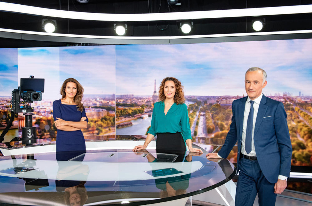 JT de TF1 : Marie-Sophie Lacarrau et Gilles Bouleau ont (beaucoup) de ...