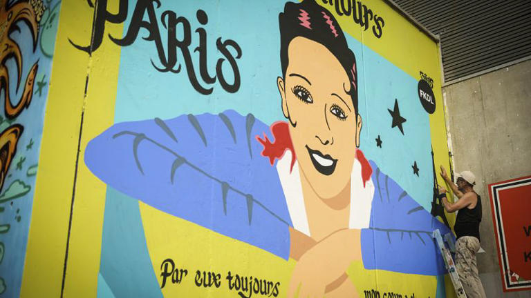 Paris pays homage to entertainer and civil rights activist Josephine ...