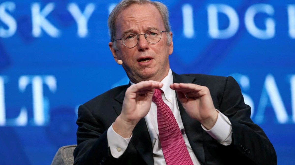 Former Google CEO Eric Schmidt says AI is not a bubble, but a whole new ...