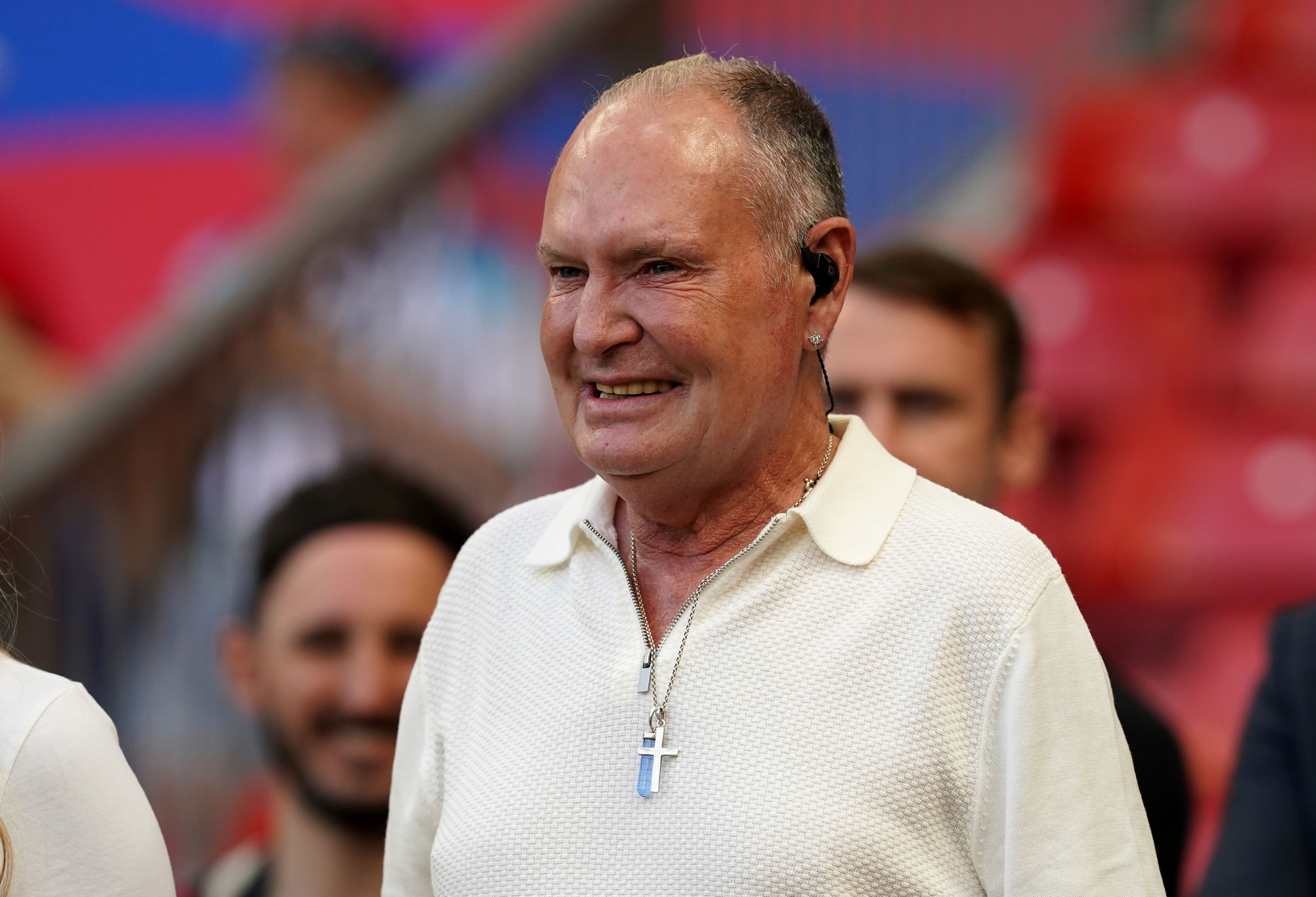 Gazza in hospital: Former Rangers midfielder Paul Gascoigne ...