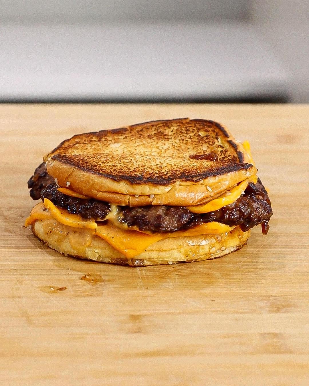 Five Guys Grilled Cheese Burger