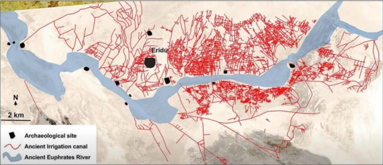 Archaeologists in Iraq discovered the remains of a vast network of ...