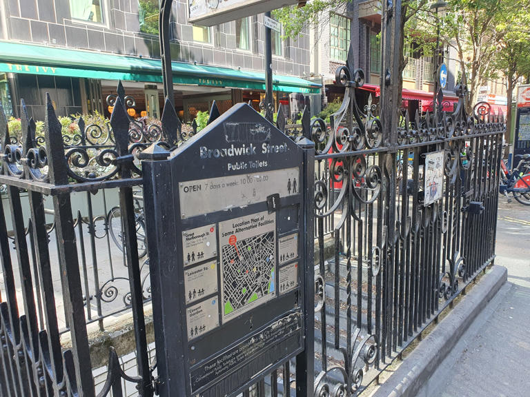 Notorious Soho public toilet once dubbed UK’s top cottaging spot back ...