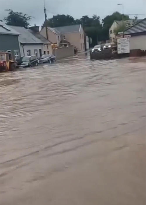 Pics: Flooding across parts of Ireland after heavy rain