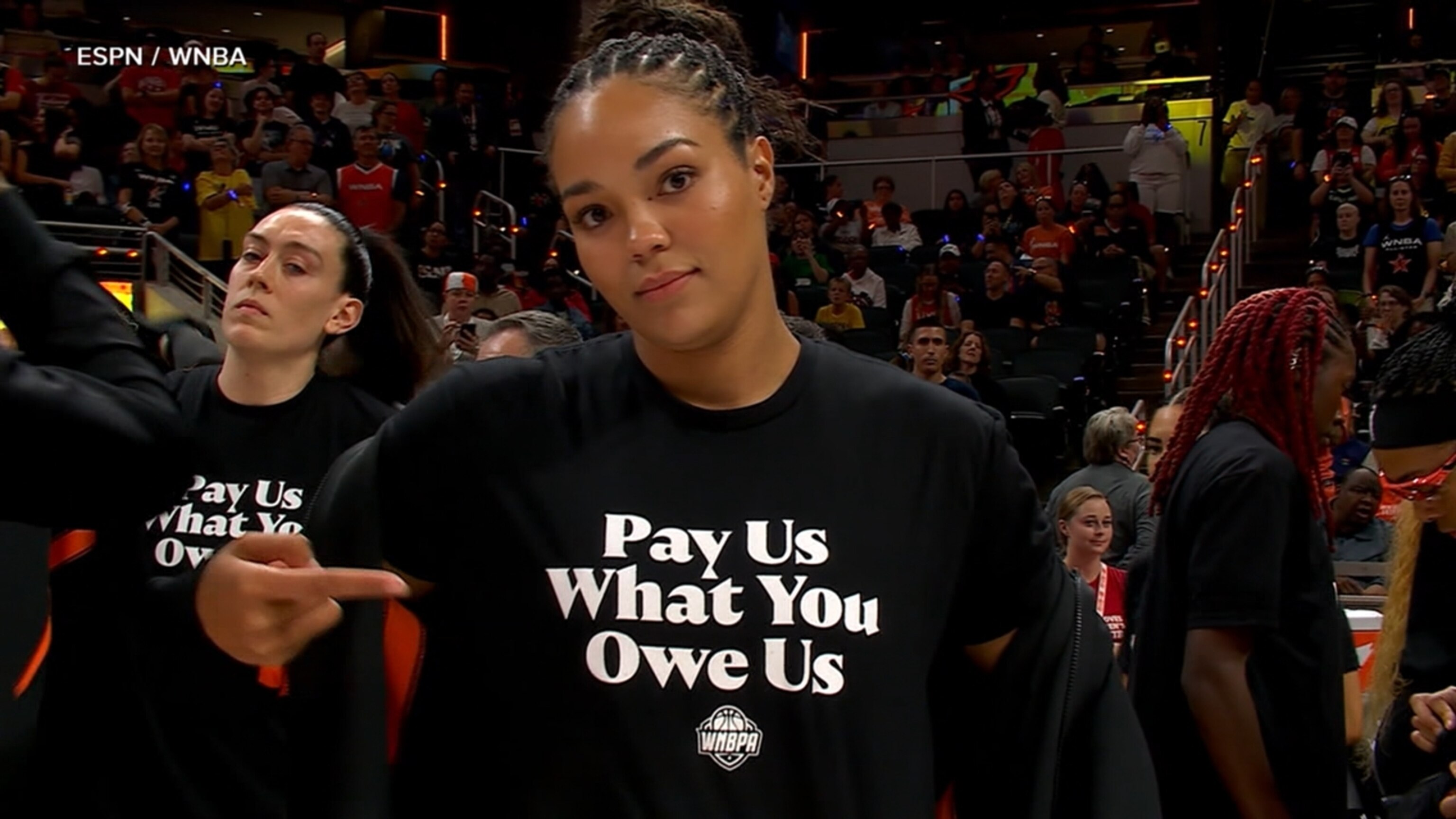 WNBA’s biggest stars out in force for WNBA All-Stars game