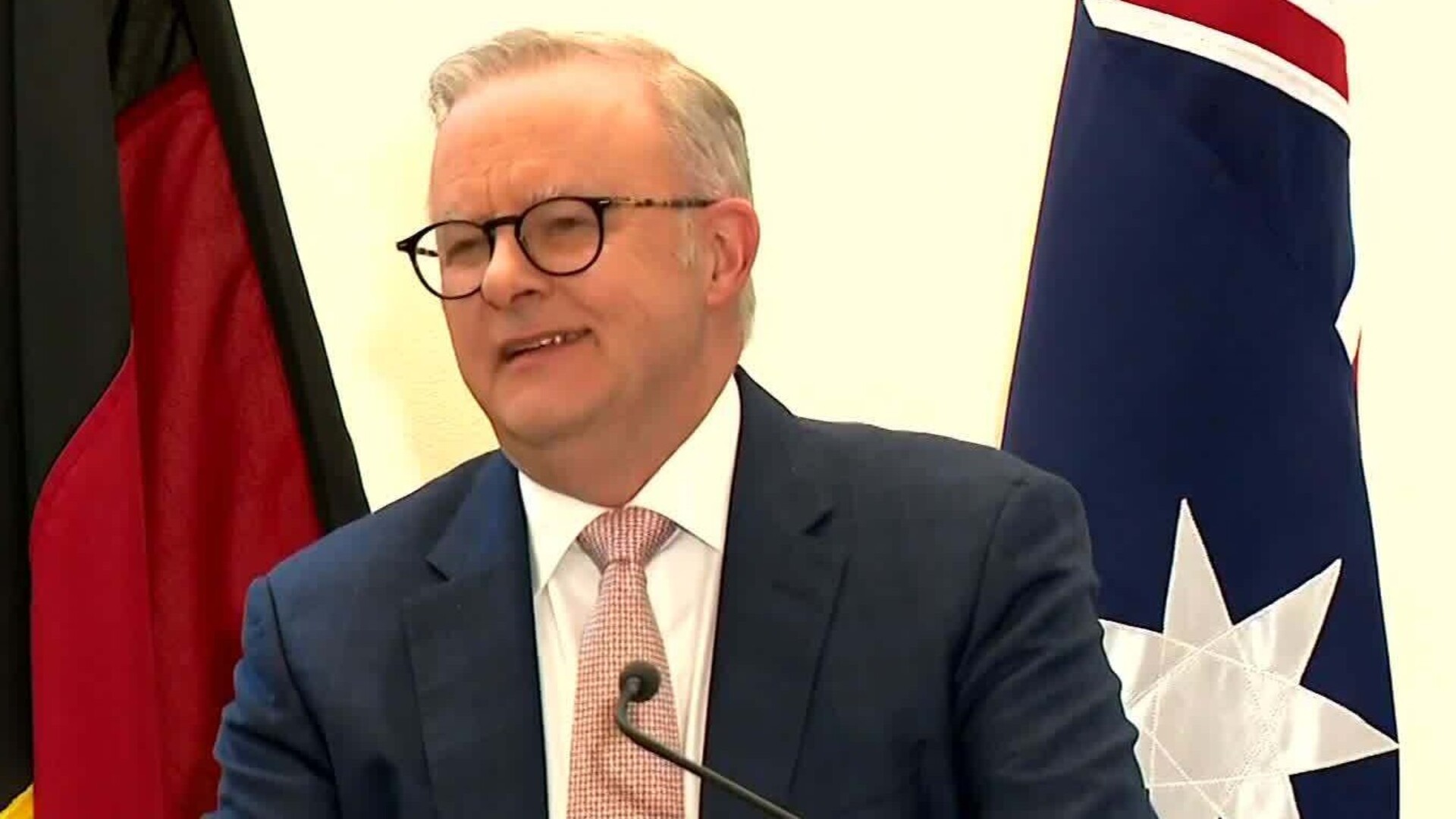 Albanese hands out more promises with Labor caucus speech