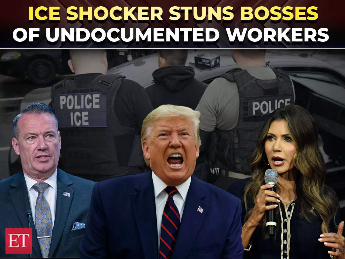 'Will arrest anyone found illegally': ICE chief's blunt warning to ...