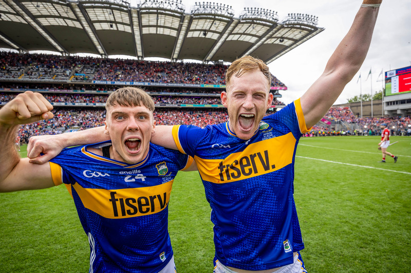 'We were walking down the street ducking and diving from people'