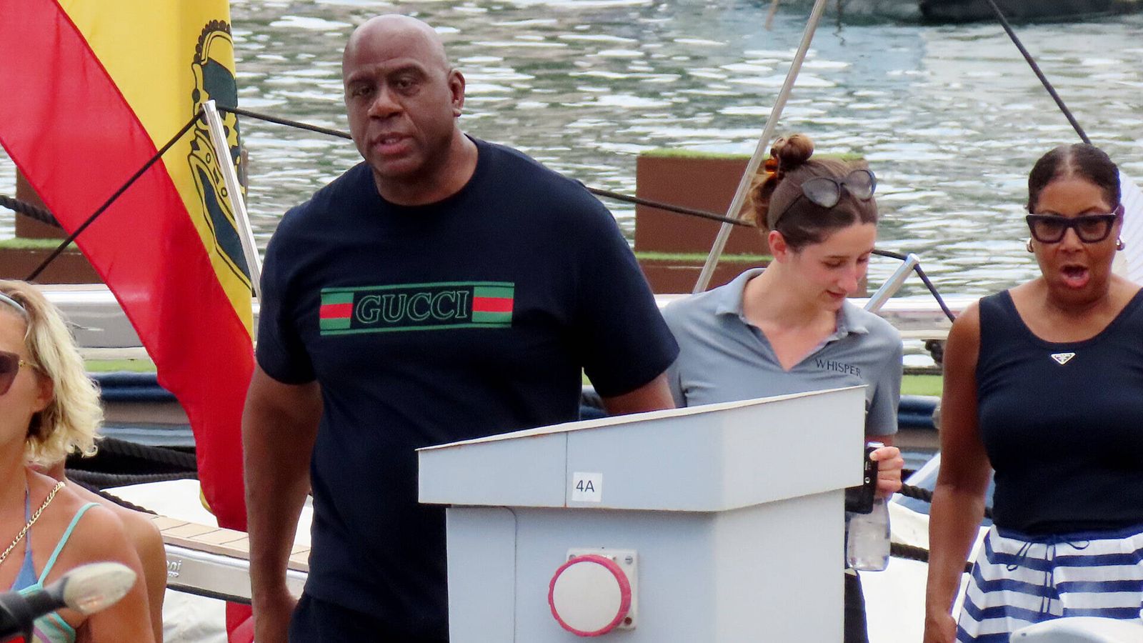 Magic Johnson: vacaciones en Mallorca con su mujer, Cookie, y su hija ...