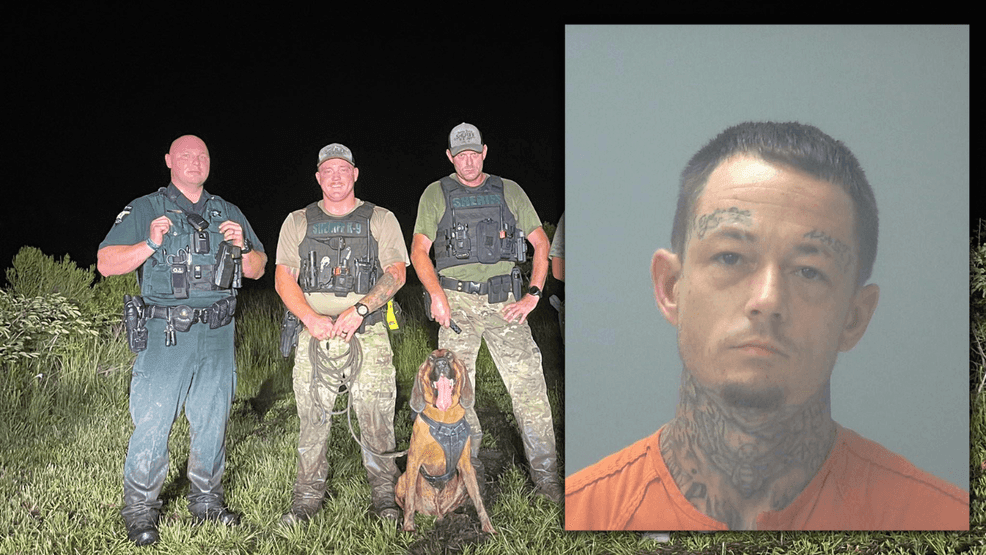 Man arrested after fleeing Santa Rosa County deputies in stolen vehicle