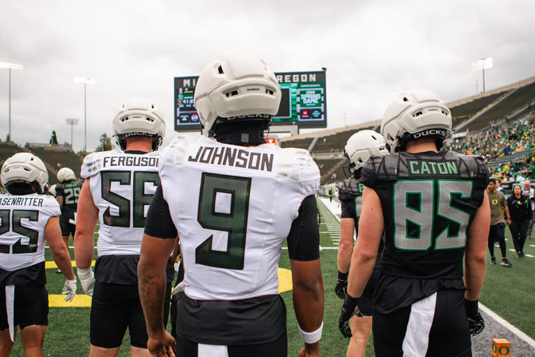 Checking in with the Oregon Ducks TE room ahead of the 2025 season