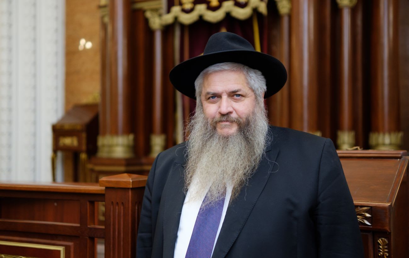 Chief Rabbi of Ukraine Moshe Azman: It never hurts to say thank you to ...