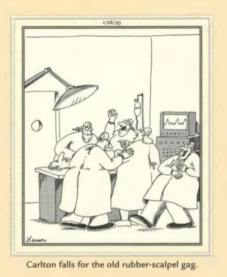 The 10 Funniest Far Side Comics Featuring Doctors