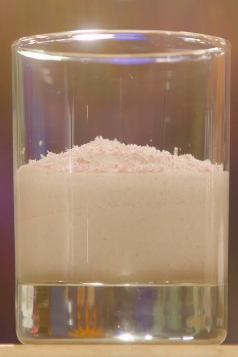 Ruby mousse & Libra air — a dessert that floats on flavor