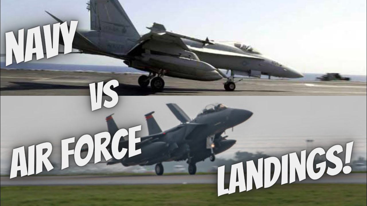 The Ultimate Landing Challenge: Navy vs. Air Force Pilots