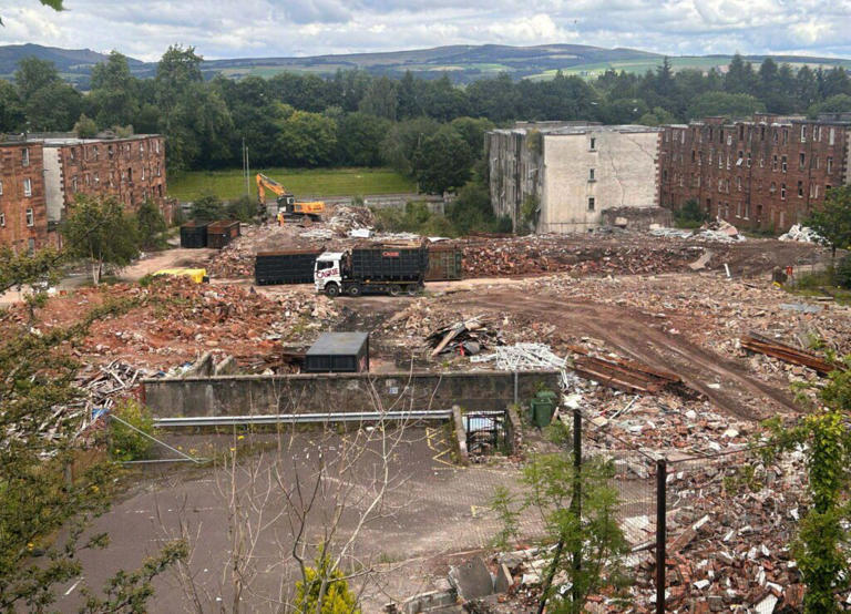 First tower block at estate dubbed ‘Britain’s Chernobyl’ demolished