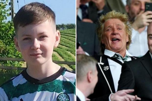 Rod Stewart donates thousands to family of Celtic fan who died after ...
