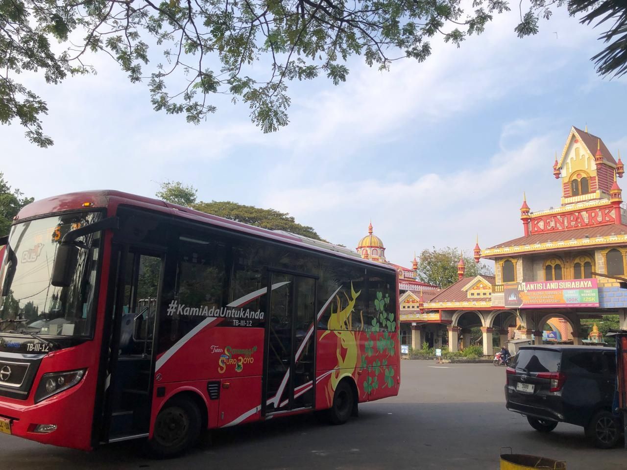 Cara ke Kenjeran Park dari Terminal Purabaya Naik Bus Trans Semanggi ...
