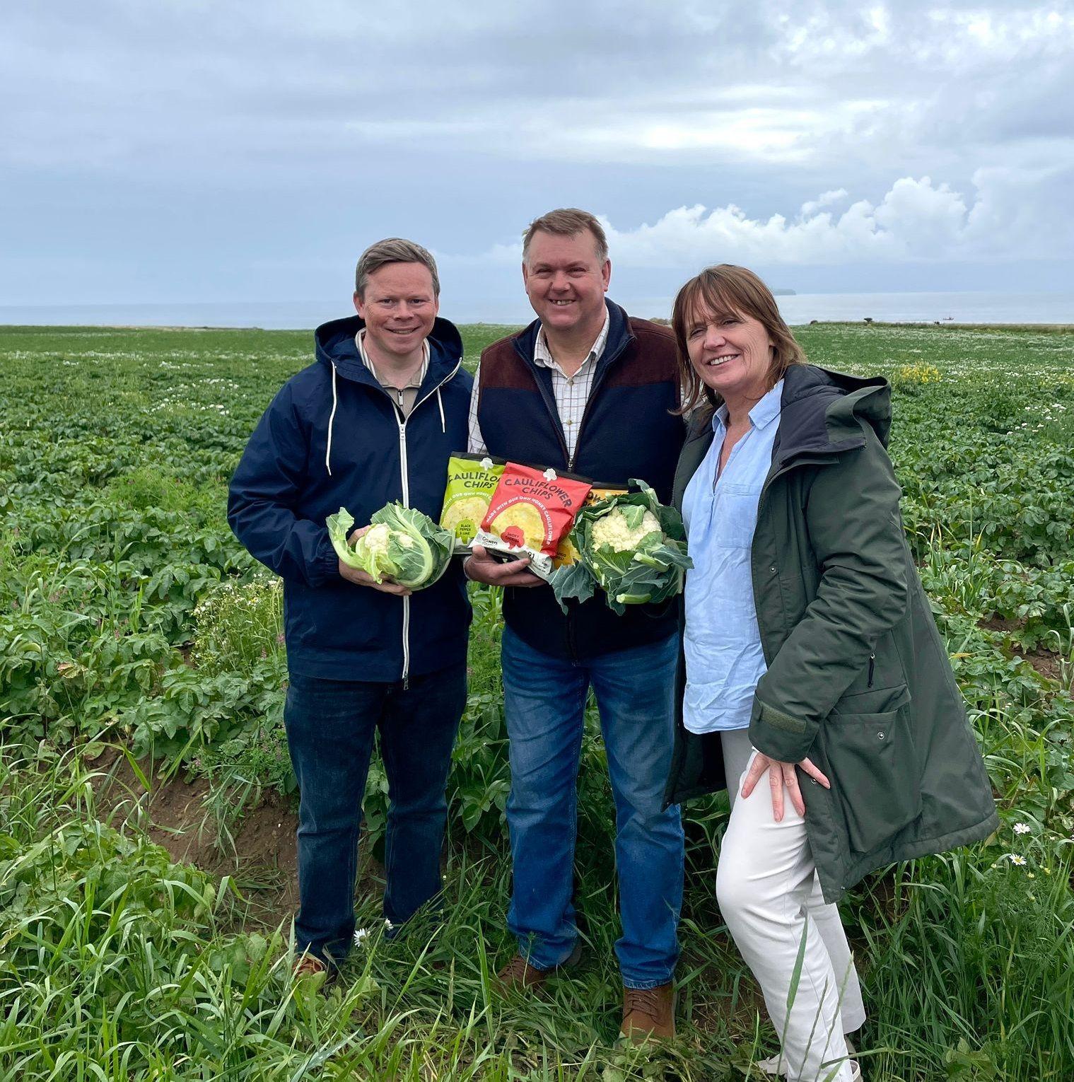 Fife snack business launches new cauliflower chips exclusively in Tesco ...