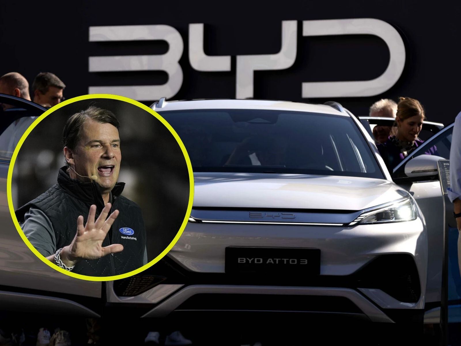 Jim Farley, CEO de Ford, dice que los autos chinos como BYD son una ...