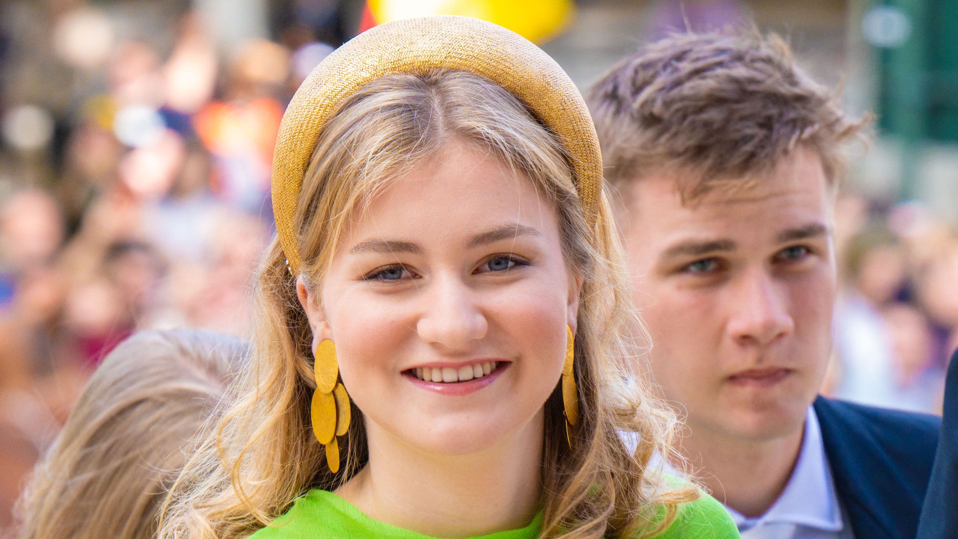 Princess Elisabeth, 23, wows in floaty dress and skyscraper heels