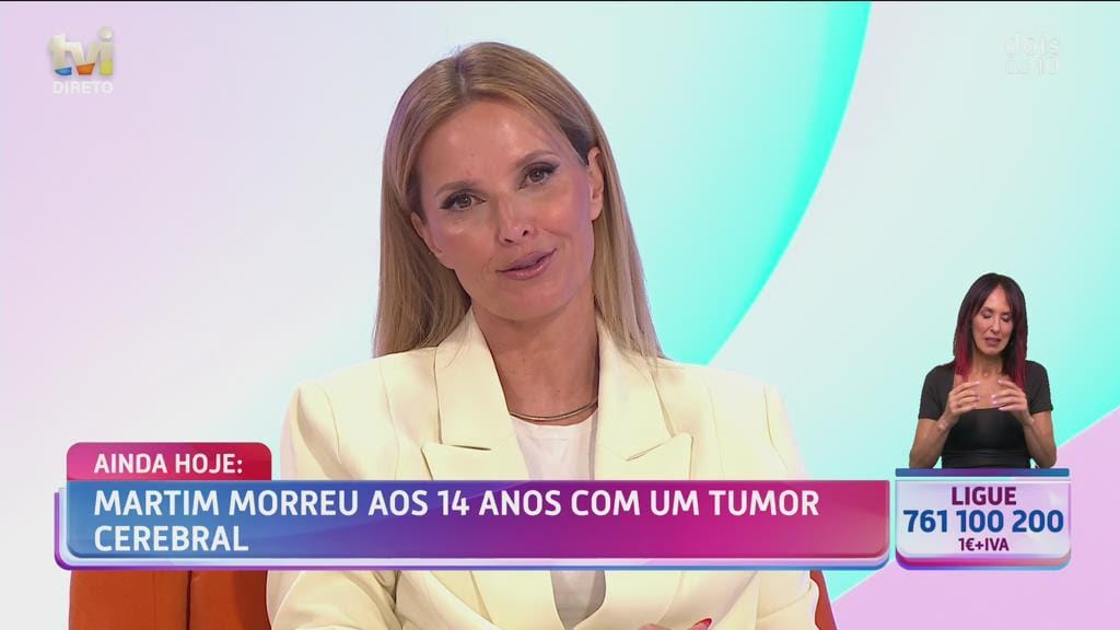 Cristina Ferreira lamenta morte: «Entretanto, o Martim perdeu a vida»