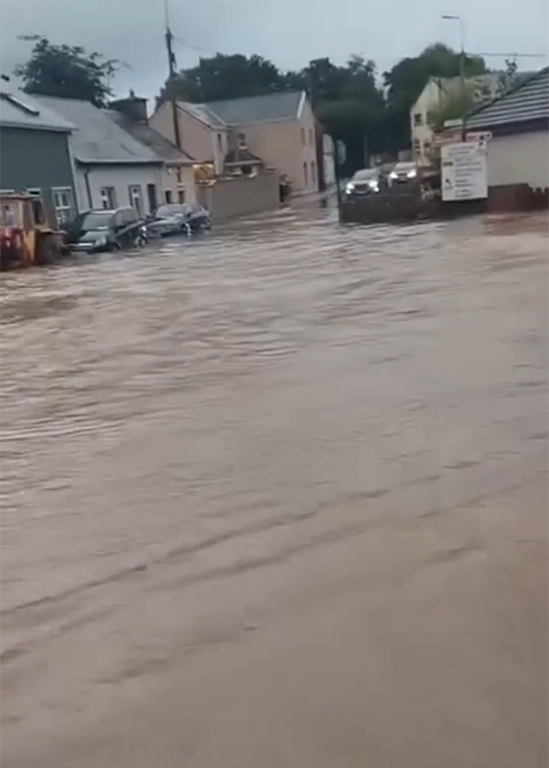 Pics: Flooding across parts of Ireland after heavy rain