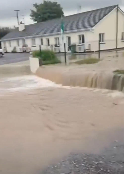 Pics: Flooding across parts of Ireland after heavy rain